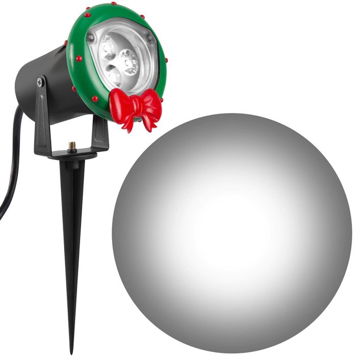 white external spotlight