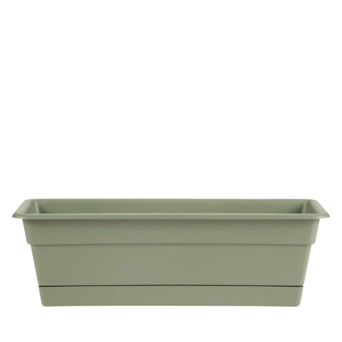Bloem, Dura Cotta Window Box Planter with Tray, Living Green | Gertens ...