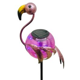Flamingo Solar Stake | Gertens Garden Center
