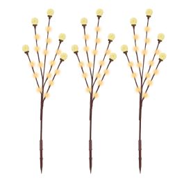 Glenhaven Home & Holiday LED Lighted 36" Twig Topper (3 Pack) | Gertens ...
