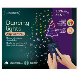 Lumineo LED Dancing Lights, Color Changing, 100 Lights | Gertens Garden ...