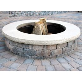 Borgert Fire Pit - Round Strassen with Optional Cap | Gertens Garden Center