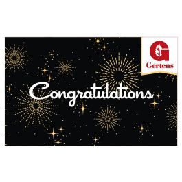 Congratulations - Gift Card | Gertens Garden Center