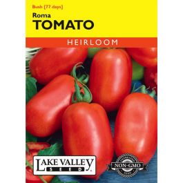 Solanum, Tomato Plum (Bush) 'Roma' Heirloom | Gertens Garden Center