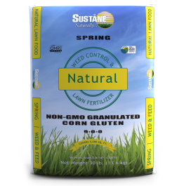 Suståne Step 1 Spring Weed and Feed Organic Fertilizers 9-0-0 30 lbs ...