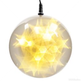 LED Holographic Starfire Spheres | Gertens Garden Center