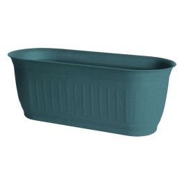 Colonnade Window Box Planter, Forest Green | Gertens Garden Center
